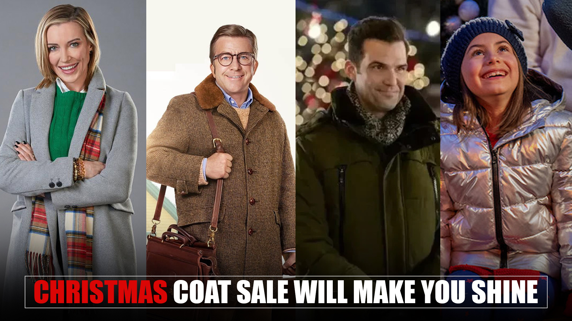 Wear the storm from Christmas Coat Sale