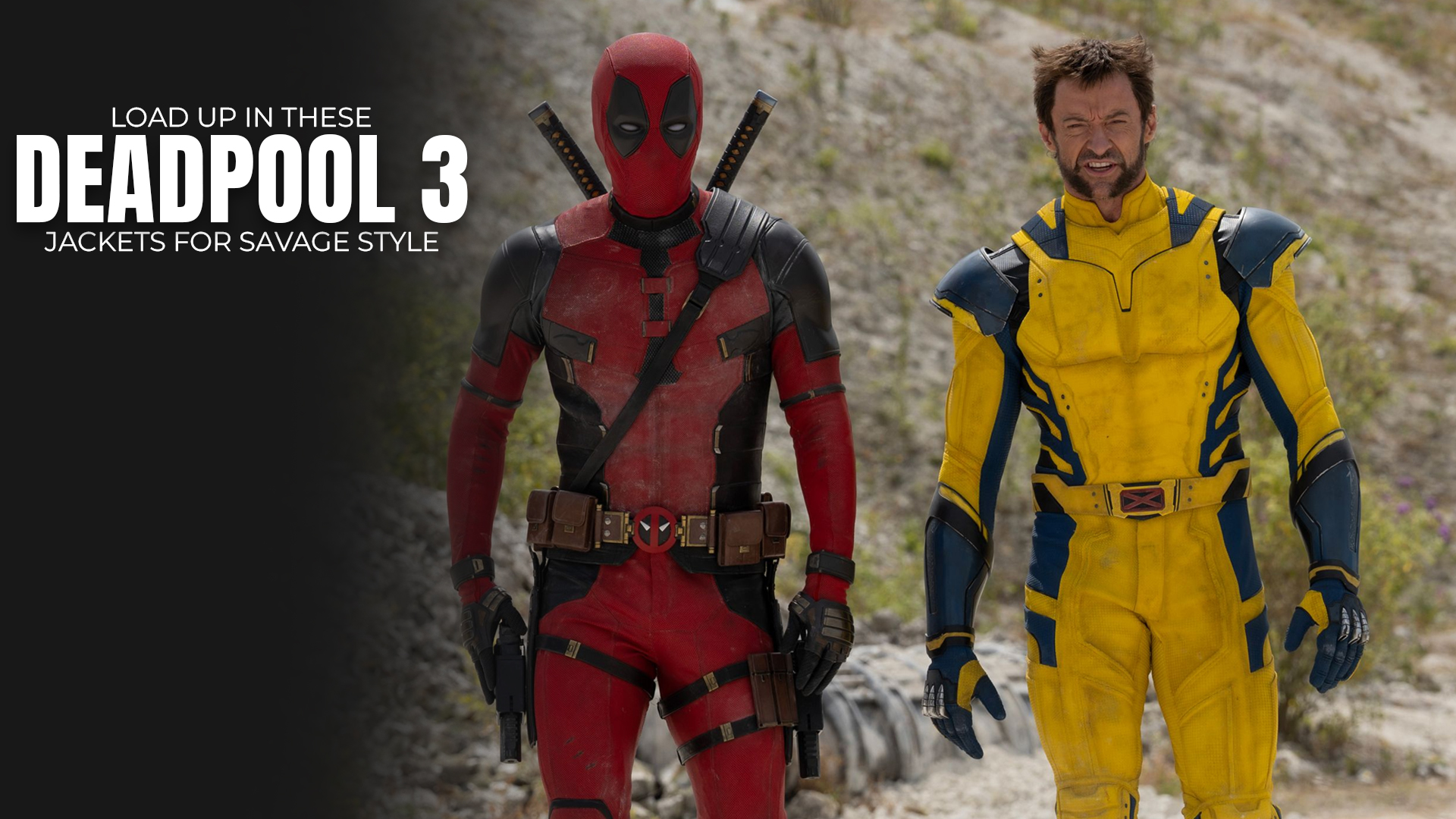 Load up In These Deadpool 3 Jacket For Savage Style