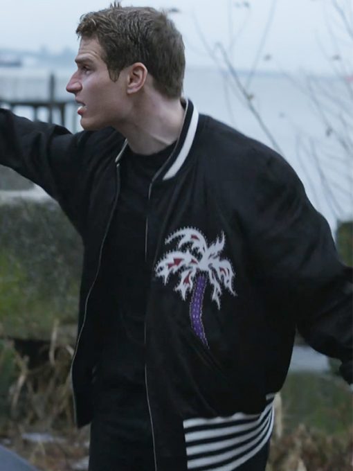 Power Book II Ghost S04 Brayden Weston Black Bomber Jacket