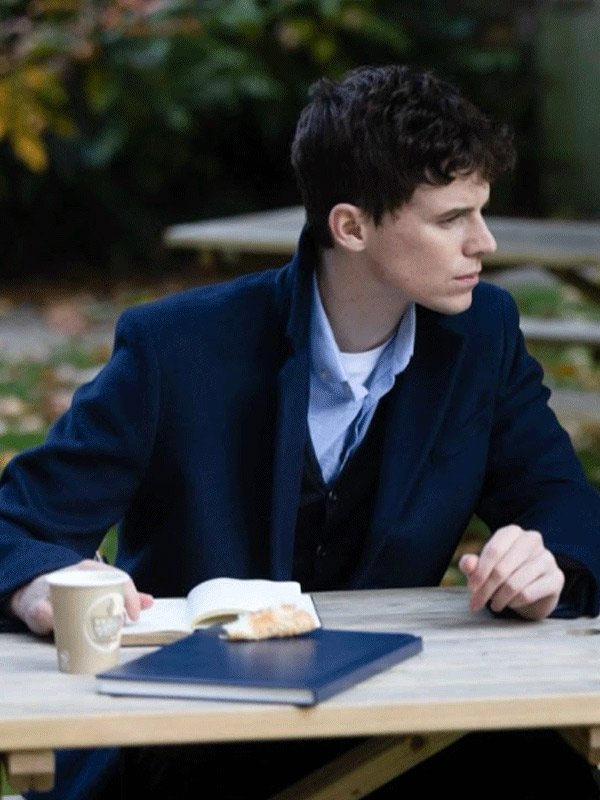 Surprised By Oxford Kent Weber Blue Coat - J4Jacket