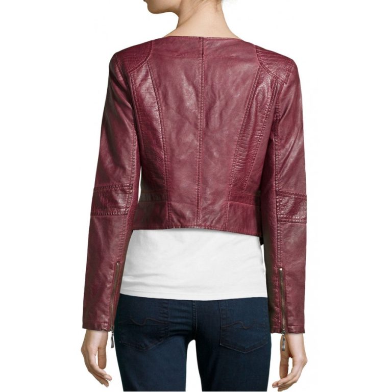 Alexandra Daddario Black Leather Jacket - J4Jacket