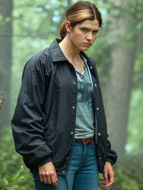 Shop Task Alison Oliver Black Jacket - J4Jacket