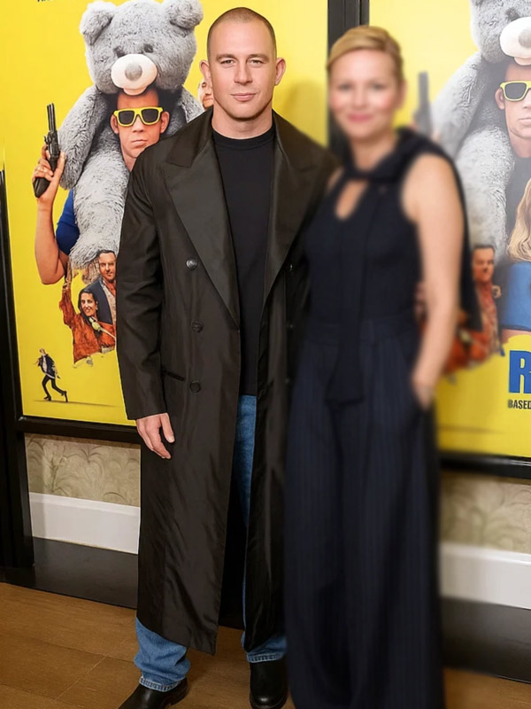 Shop Roofman Channing Tatum Black Coat - J4 Jacket