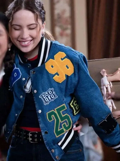 Shop Carmen B. Sanchez Electric Bloom Denim Jacket - J4 Jacket